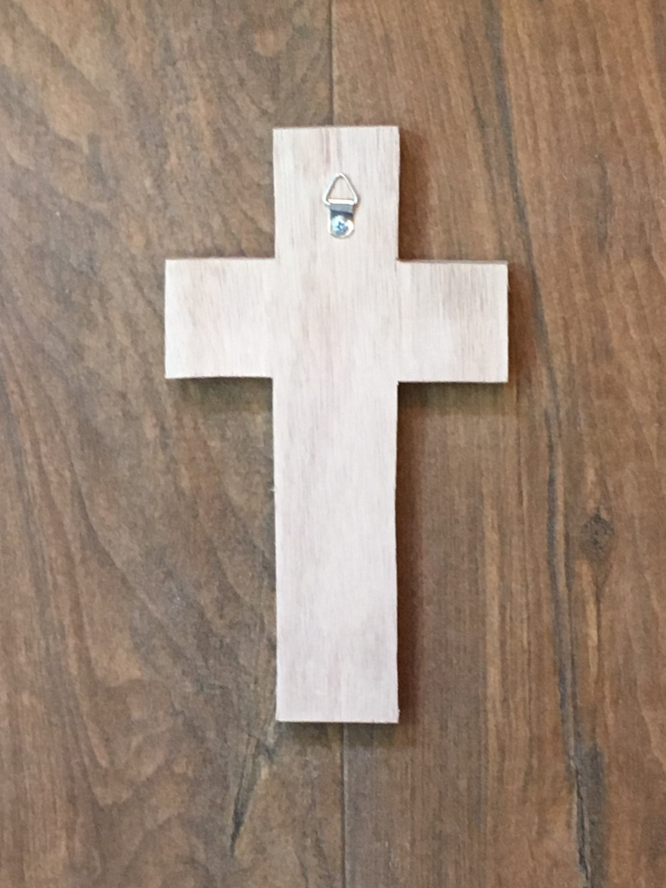 Personalized Hand Carved Dedication Cross, Mahogany Wood, Jesus Loves ...