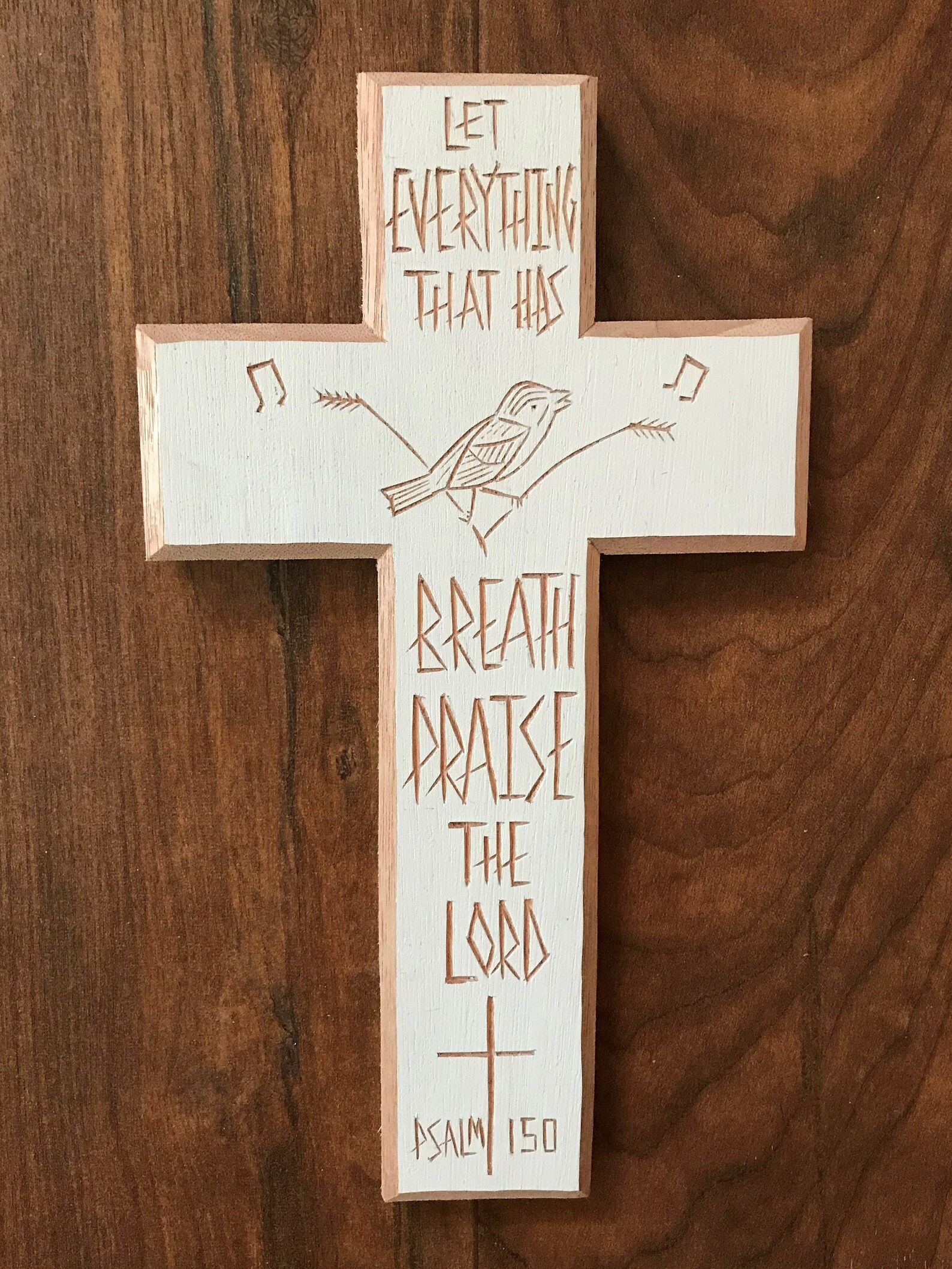 Cross With Bible Verse Cross With Scripture - Etsy
