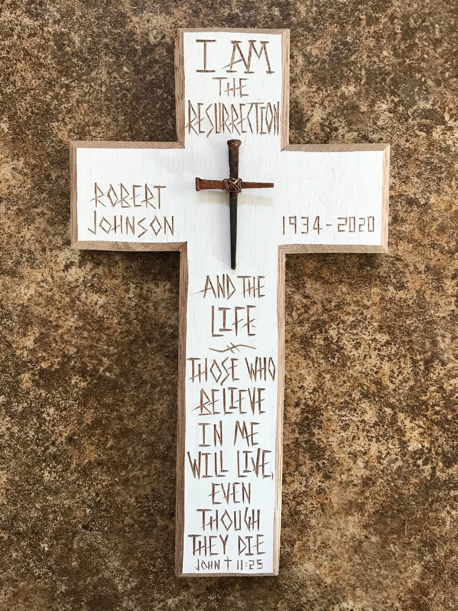 Sympathy Cross Personalized in Memory Gift Christian - Etsy