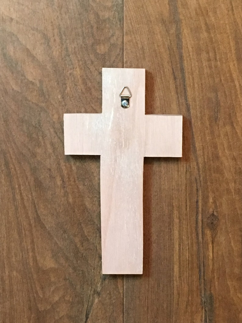 Personalized Child Dedication Cross: Hand Carved Faith Keepsake Gift ...