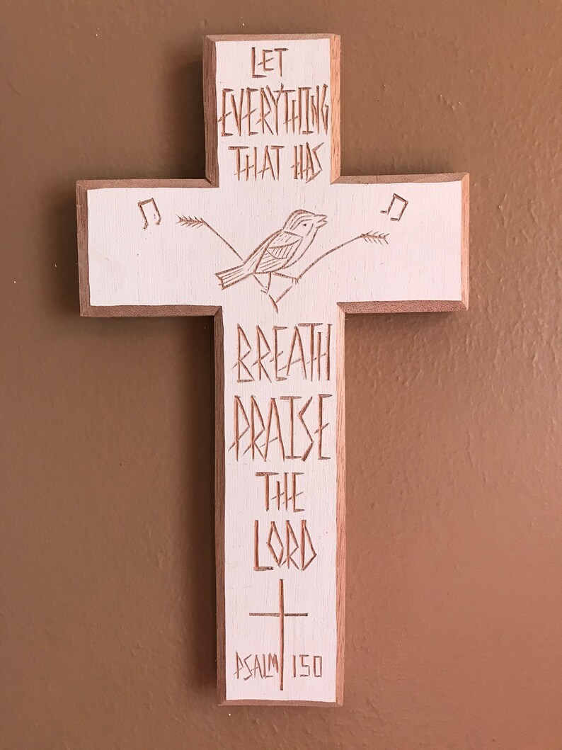 Cross With Bible Verse Cross With Scripture - Etsy