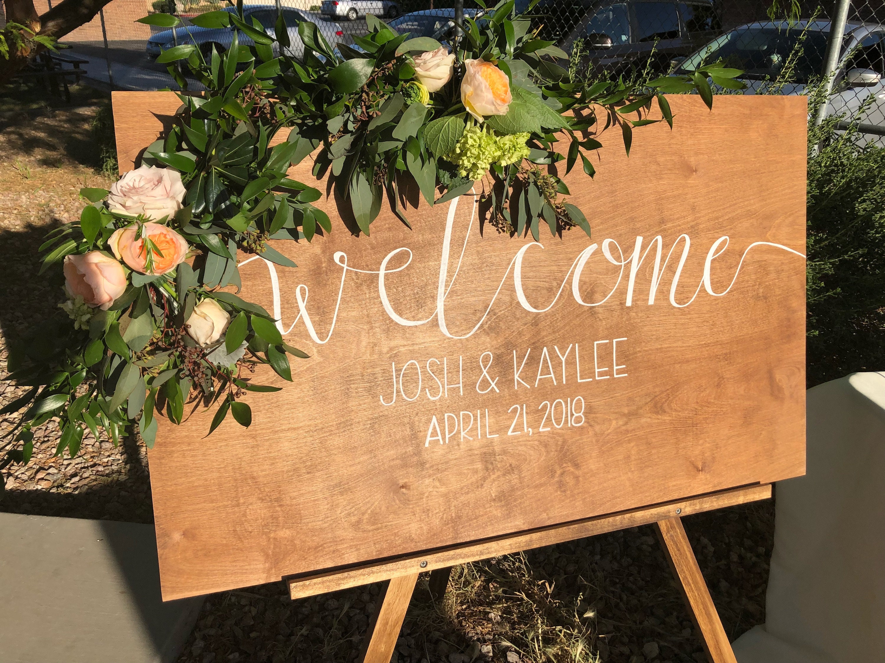 Welcome Sign Great for Weddings and All Events | Etsy