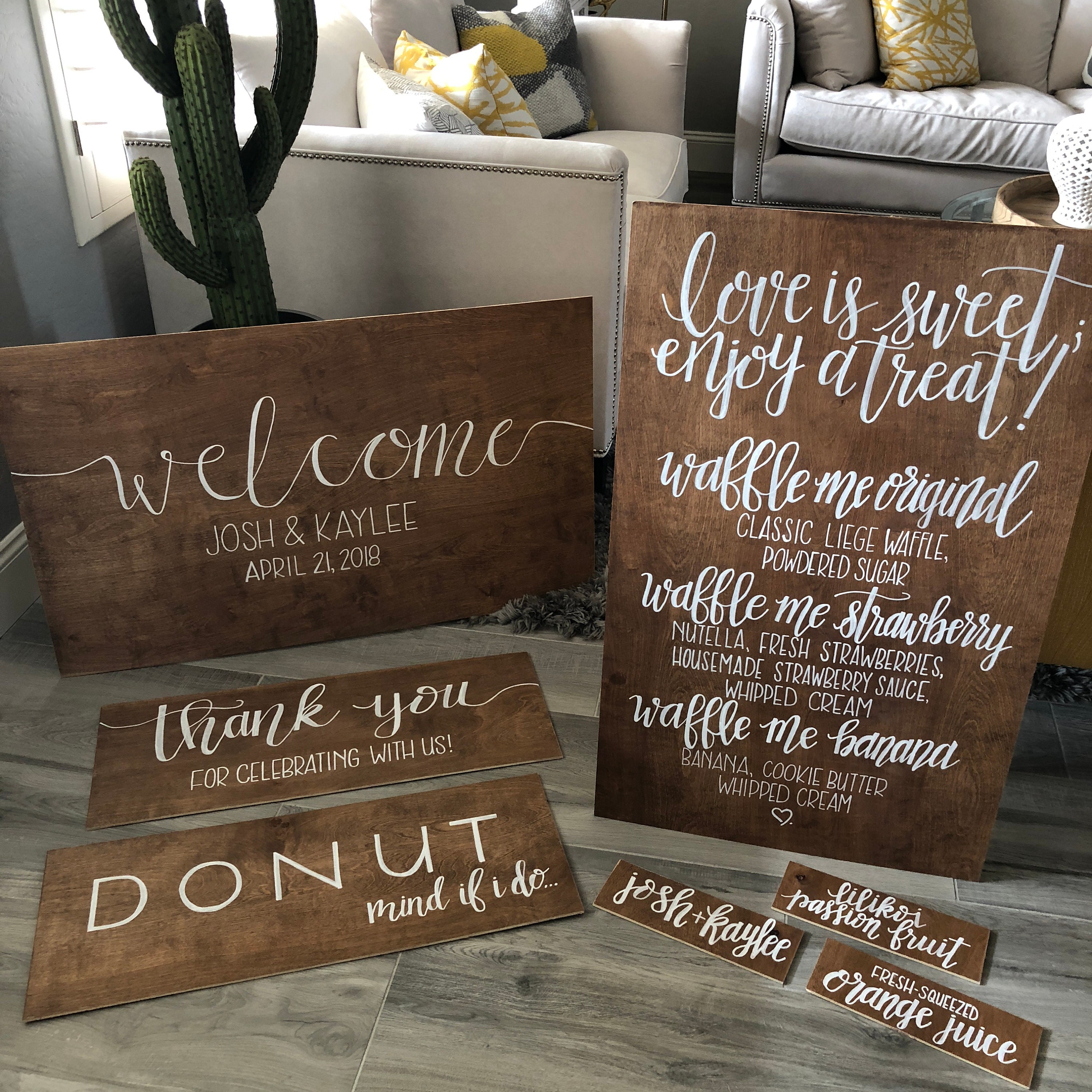 Welcome Sign Great for Weddings and All Events | Etsy