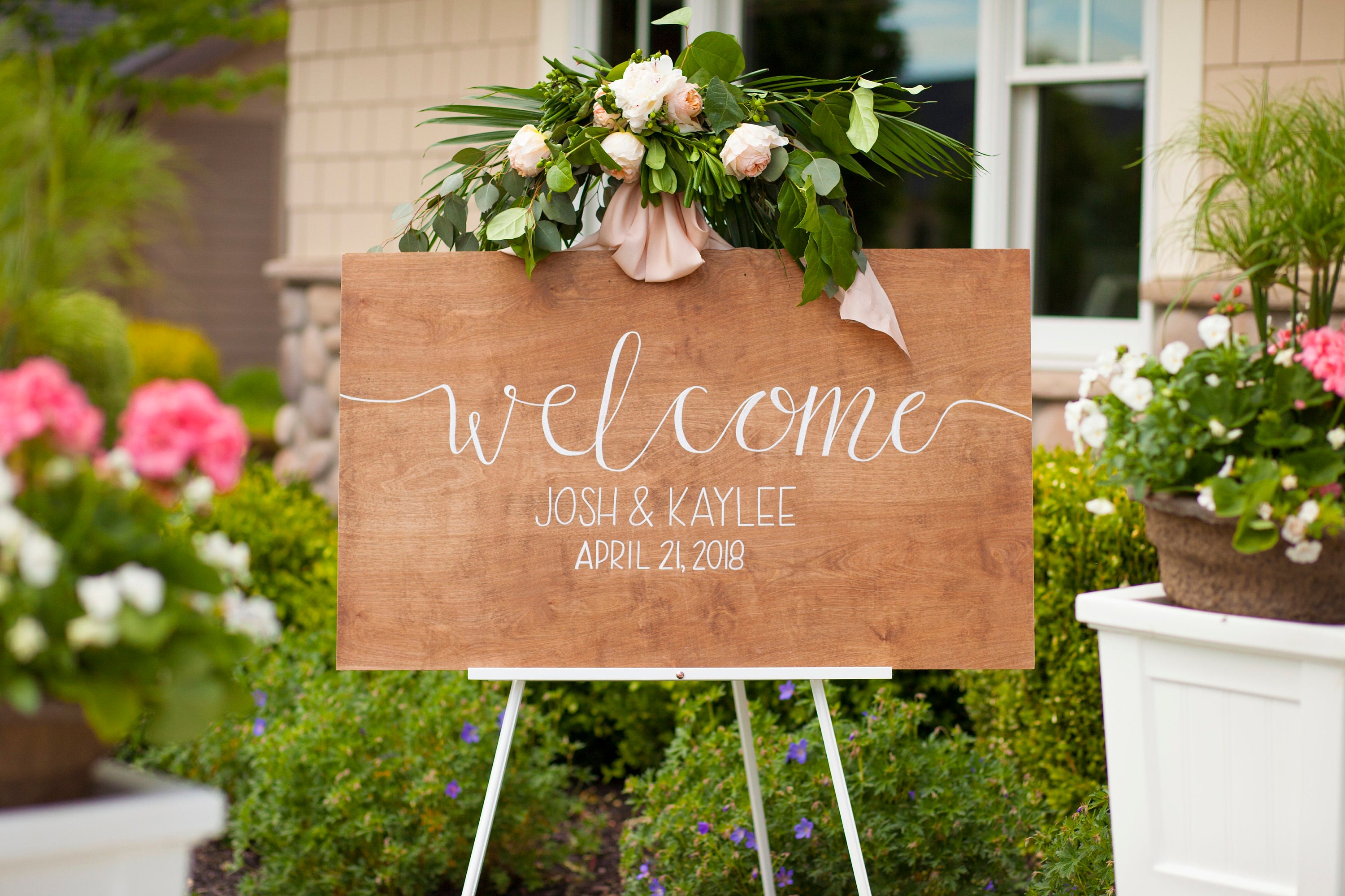 Welcome Sign Great for Weddings and All Events | Etsy