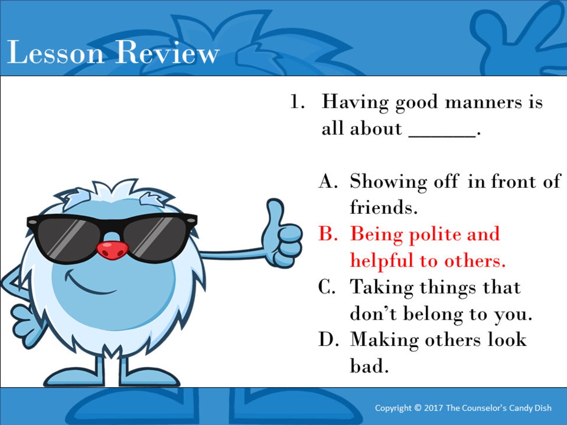 Mind Your Manners - an Interactive Powerpoint / Whiteboard Lesson - Etsy