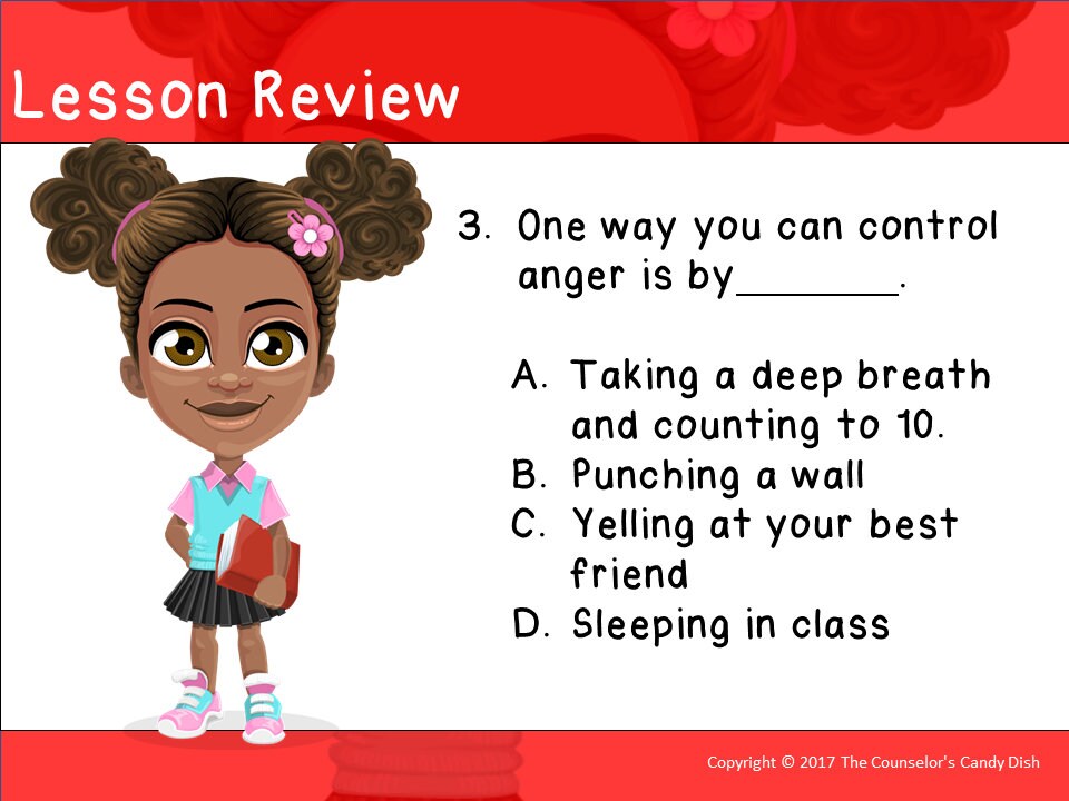 How to Deal With Anger : an Interactive Powerpoint / Whiteboard Lesson ...