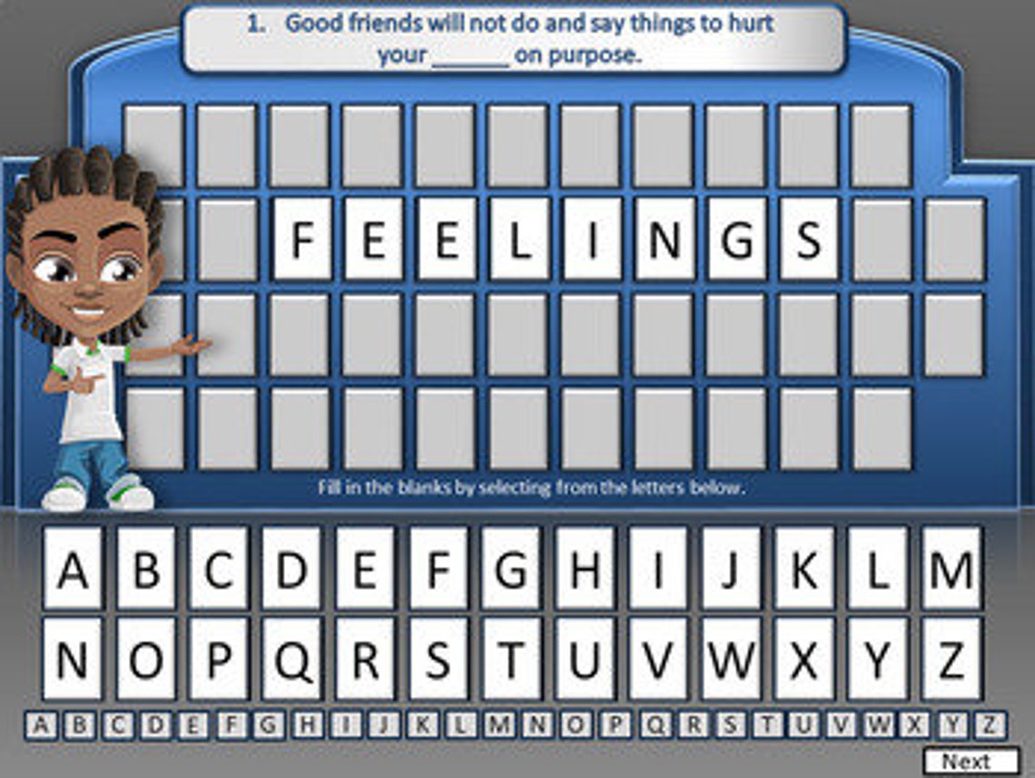 Wheel of Friendship - Interactive Powerpoint / Whiteboard Game - Etsy