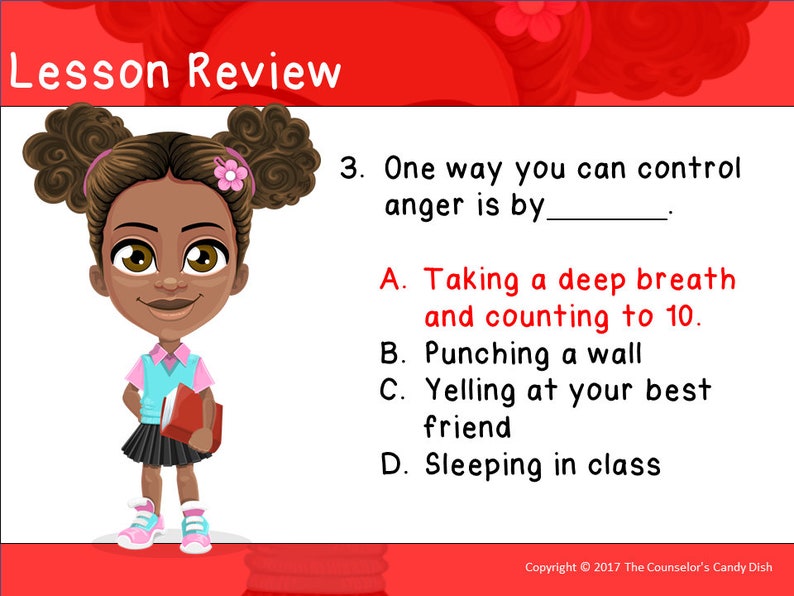 How to Deal With Anger : an Interactive Powerpoint / Whiteboard Lesson ...