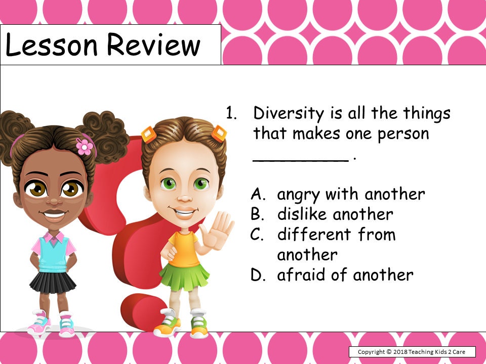 Diversity : the Differences Between Me and You - Interactive Powerpoint ...