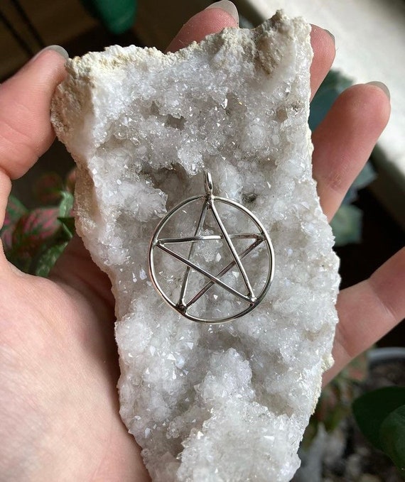 Pentacles Handmade Sterling Silver