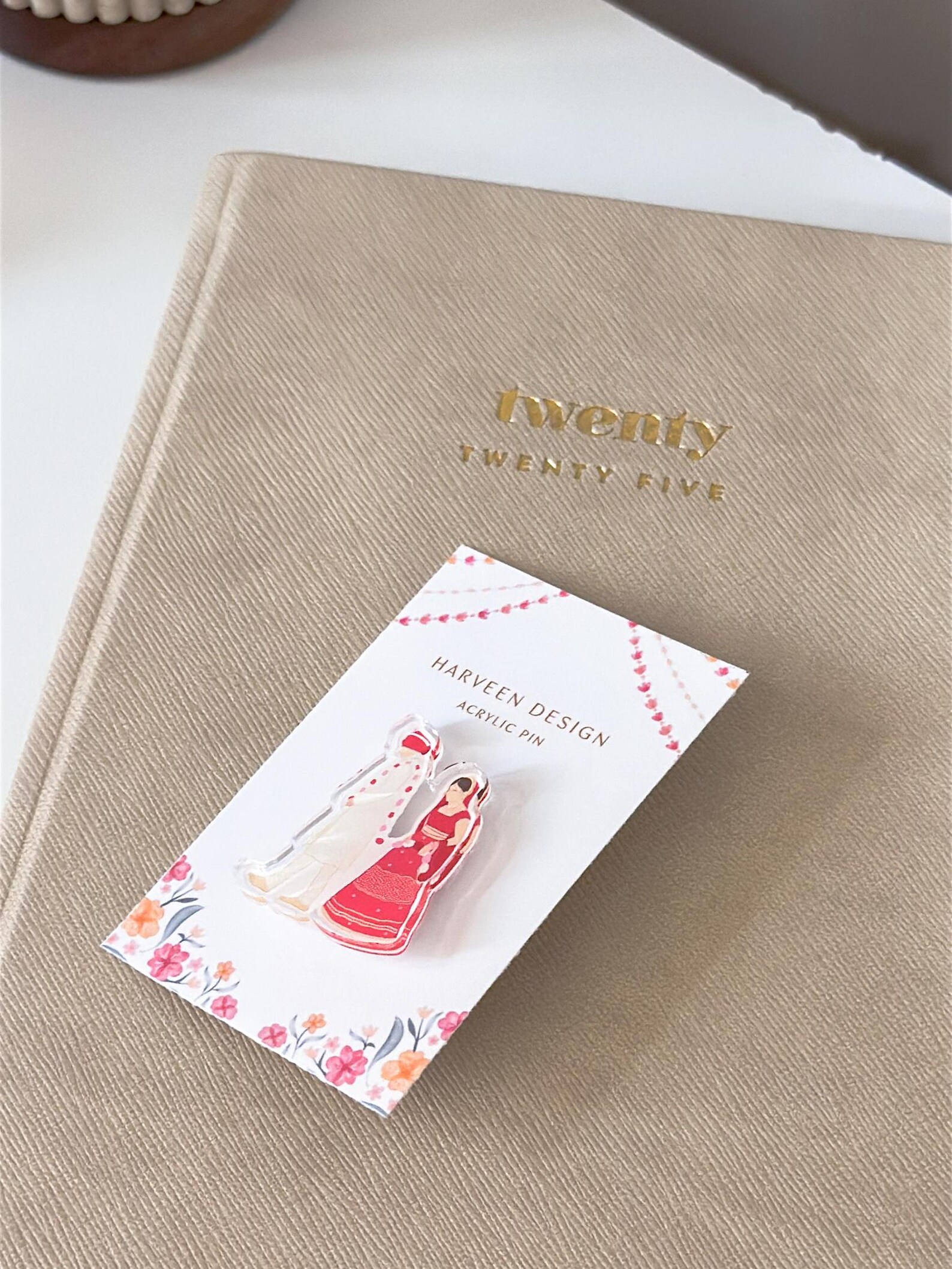 Indian Wedding Stationery Bundle: Planner Stickers & Acrylic Pin - Etsy
