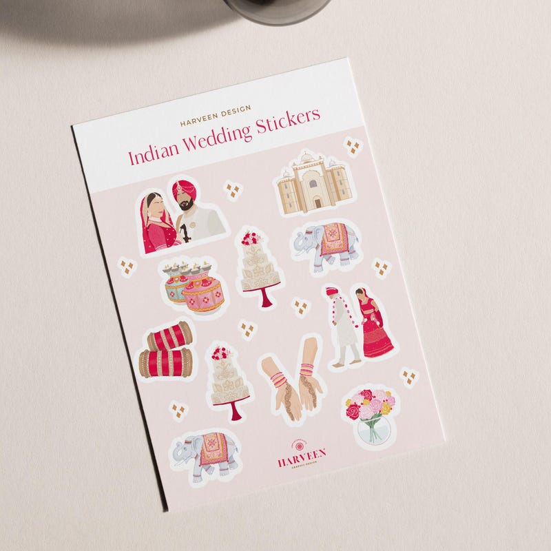 Wedding Stickers - Etsy
