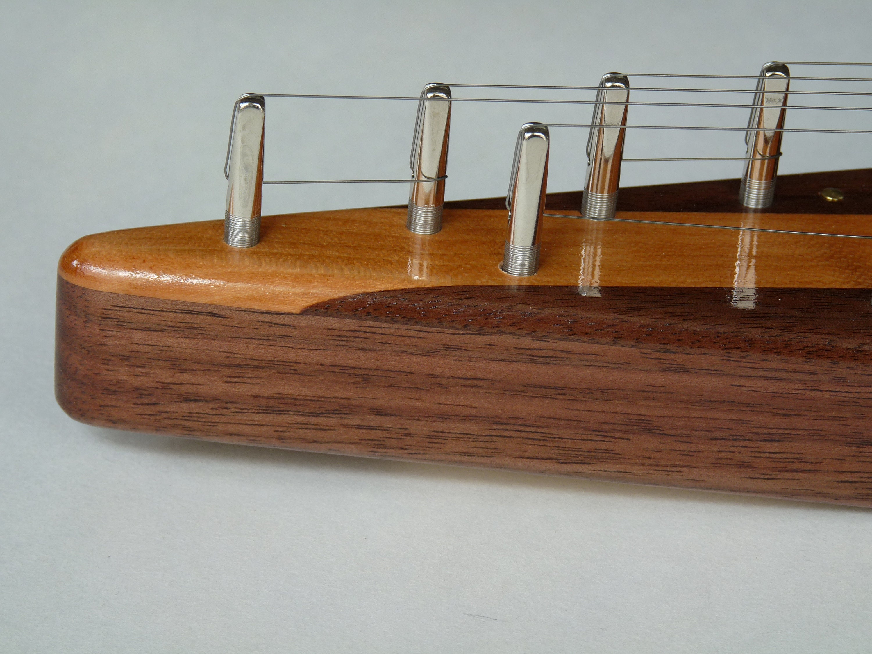 Zither Heaven 22 Stringed Bowed Psaltery. Made of Black Walnut With a ...