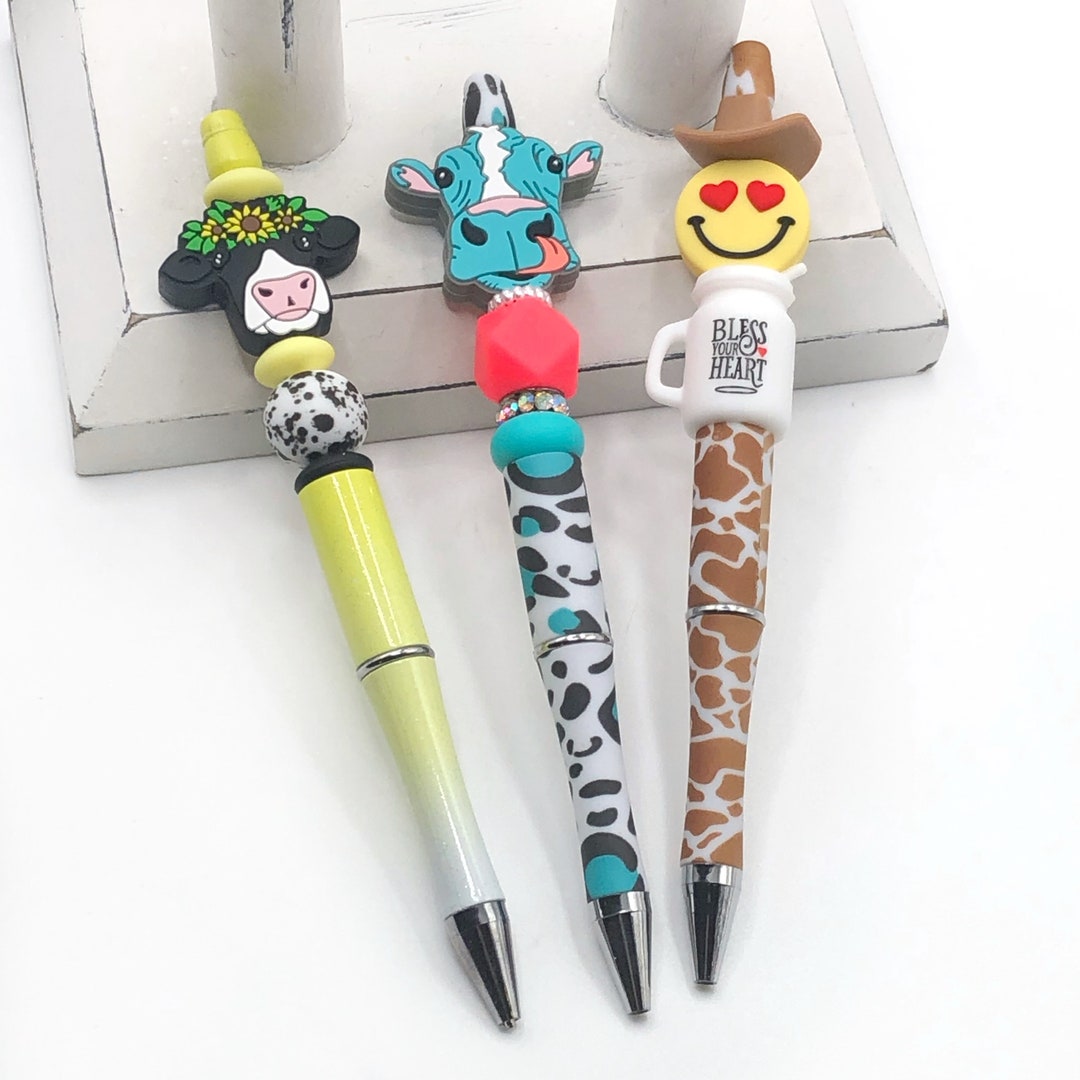 Beaded Country + Western Pens, Gift for Country Friend, Western Gift ...