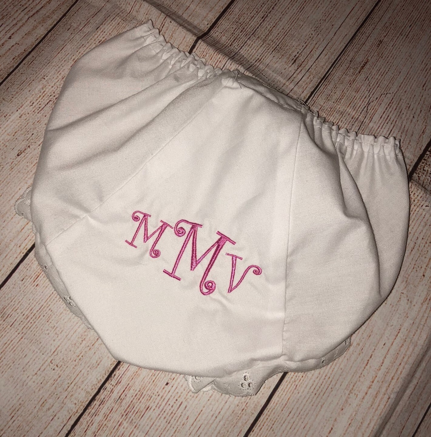 Monogrammed Bloomers Infant/toddler Baby Bloomers Diaper - Etsy