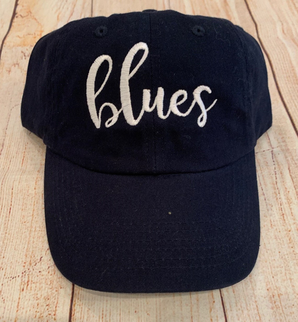 St. Louis Blues Hat/ Blues Hat/ Embroidered Blues Hat/ Navy - Etsy