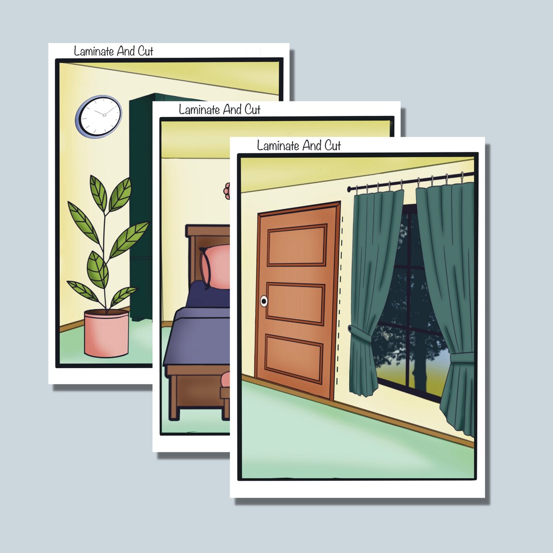 Printable Paper Doll House, Erica Paper Doll & Activities for Kids - Etsy