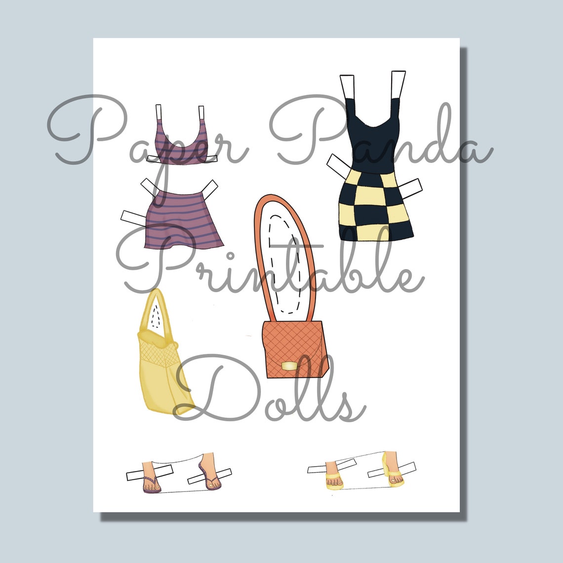 Printable Paper Doll House, Erica Paper Doll & Activities for Kids - Etsy