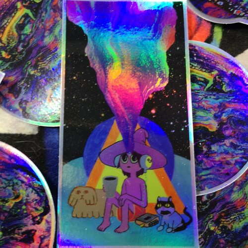 Clancy From the Midnight Gospel 4.5 Psychedelic - Etsy