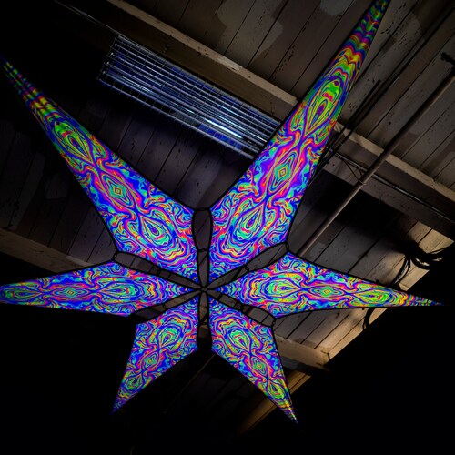 Infinity Portal Ceiling Canopy Trippy UV Reactive - Etsy