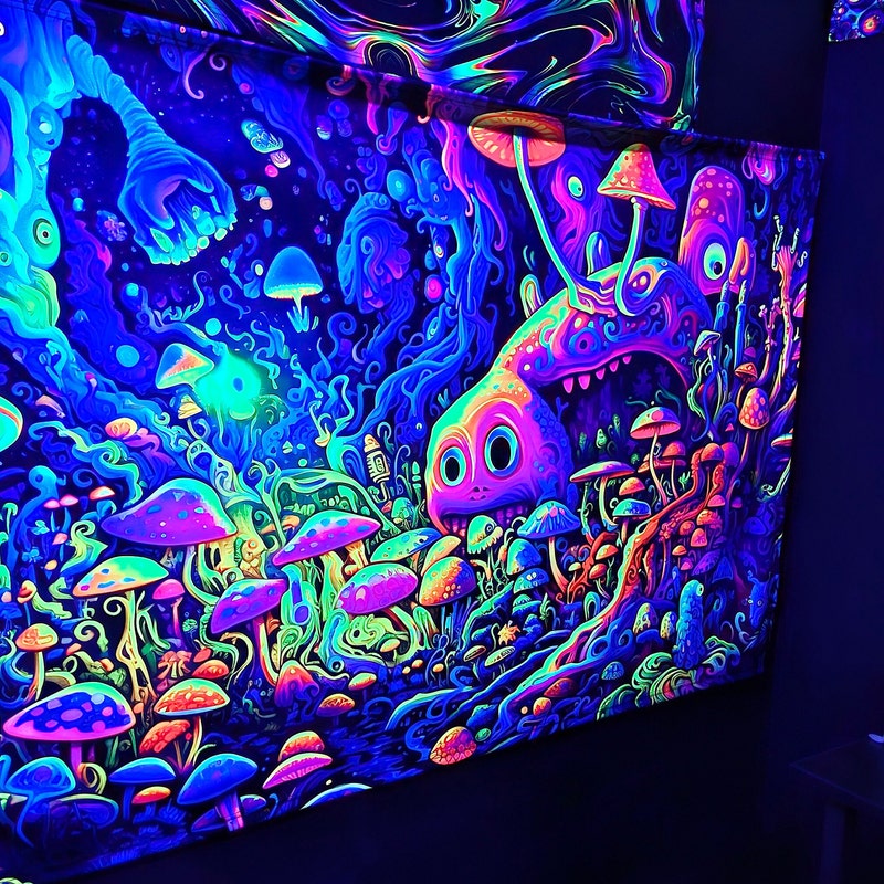 Wall Tapestry Trippy - Etsy