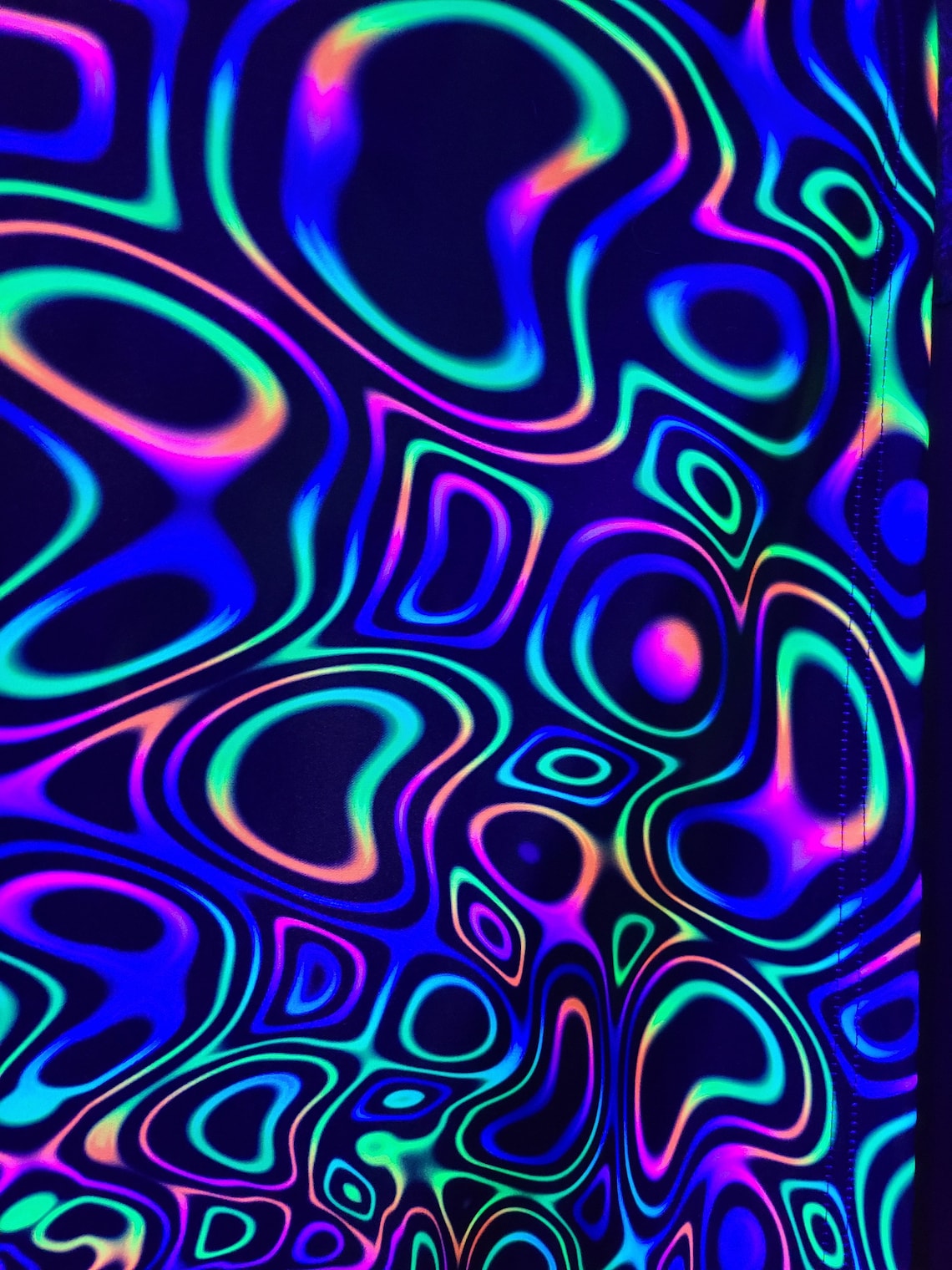 Rainbow River - Blacklight UV Reactive Tapestry Wall Hanging - Etsy