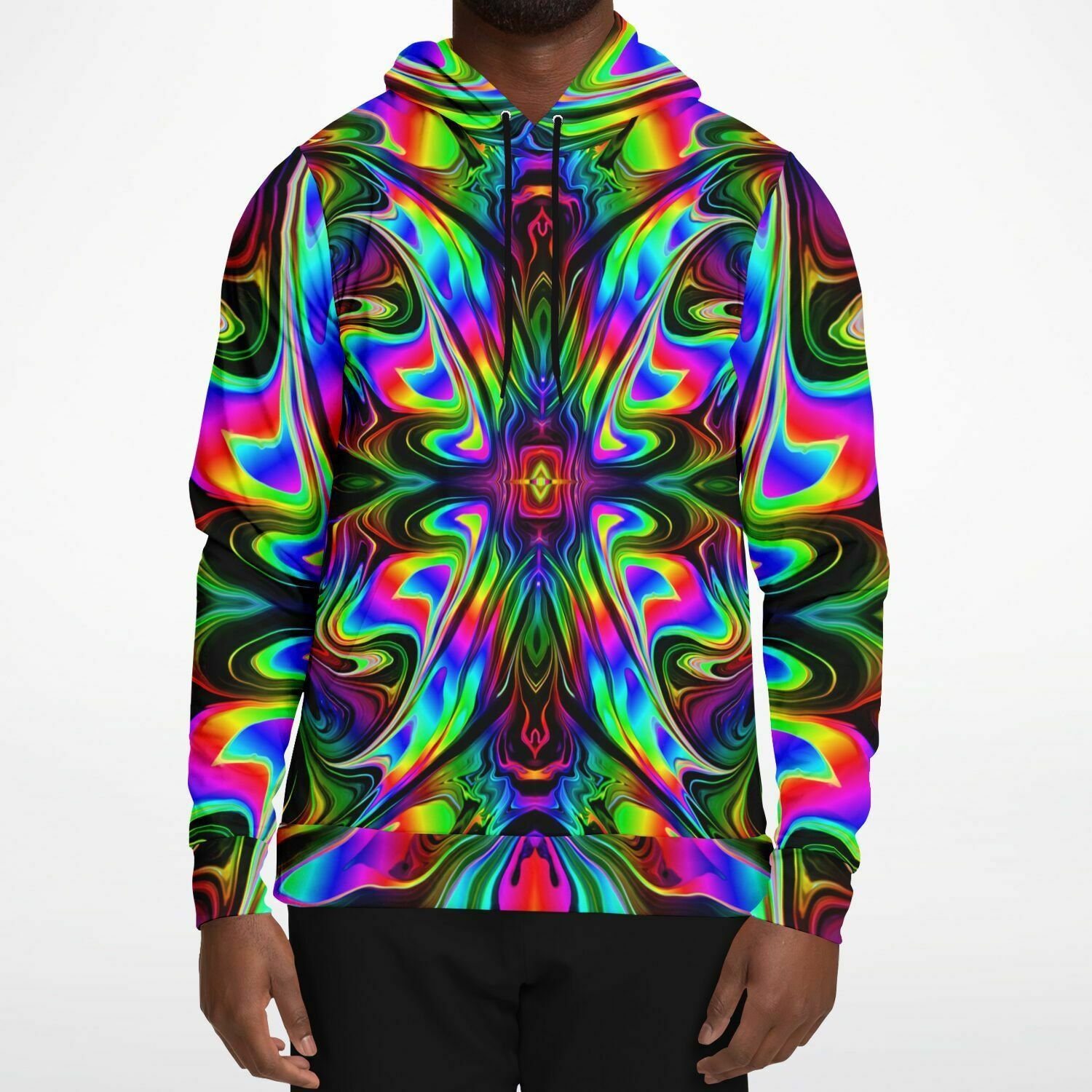 Trippy Neon X Factor - Hoodie - All Over Print - Psychedelic Festival ...