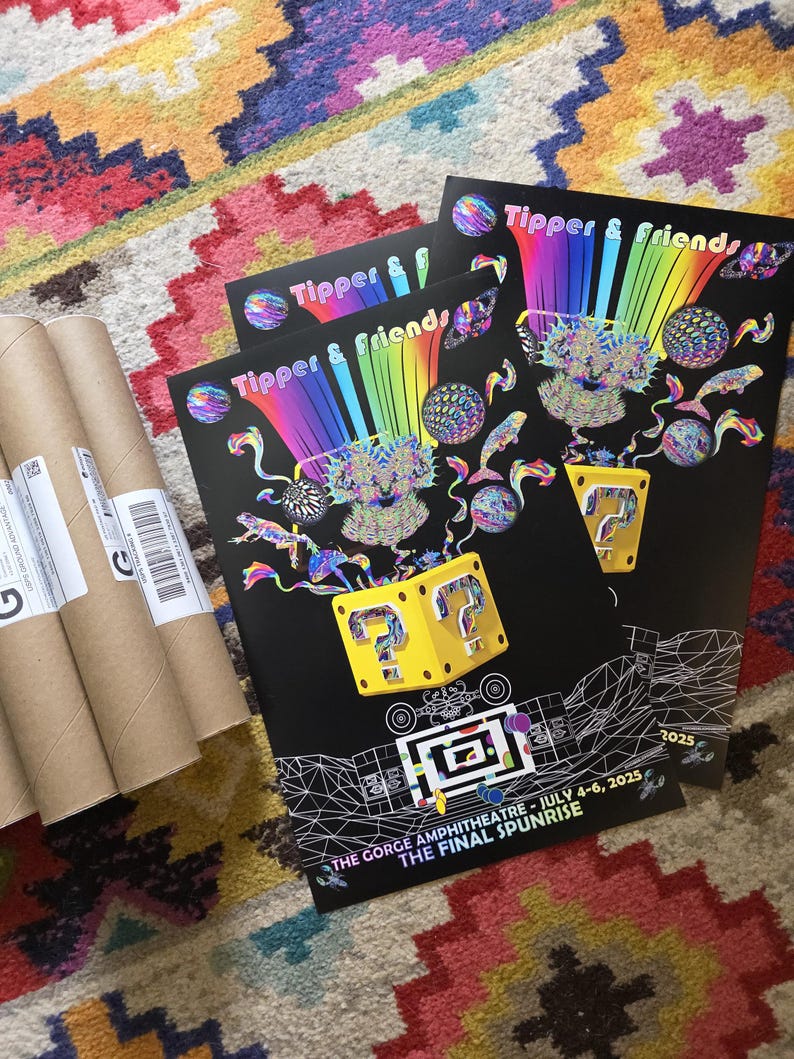 Tipper and Friends at the Gorge Poster - the Final Spunrise - Etsy
