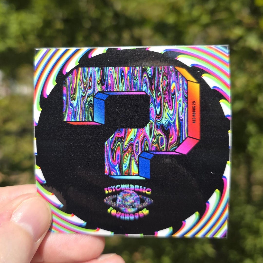 Tipper ? Fully Dripped - Psychedelic 3" Sticker | Car, Laptop, Water ...