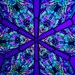 Neon Temple Portal Ceiling Canopy Psychedelic UV Reactive Geometric ...