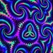 Acid Rain blacklight Trippy Tapestry Psychedelic UV Reactive ...