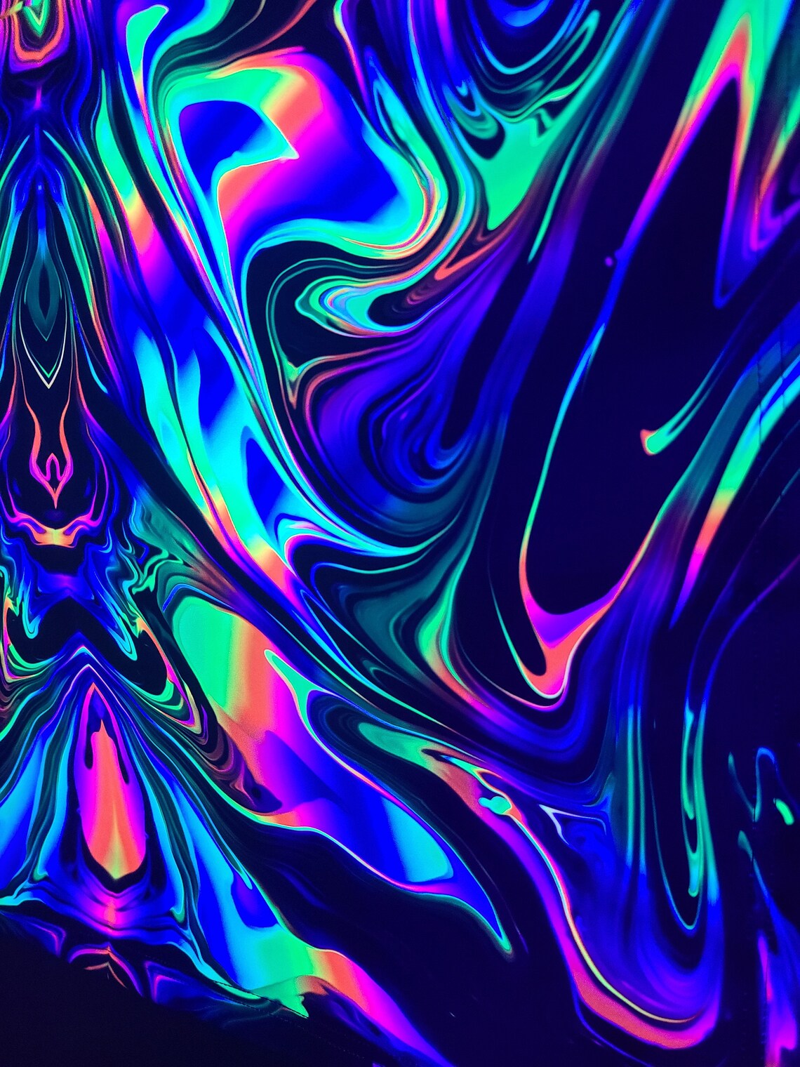 X Factor (blacklight Tapestry) Trippy UV Reactive Fluorescent Wall ...