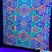 Chroma Zen (blacklight Tapestry) Psychedelic UV Reactive Fluorescent ...