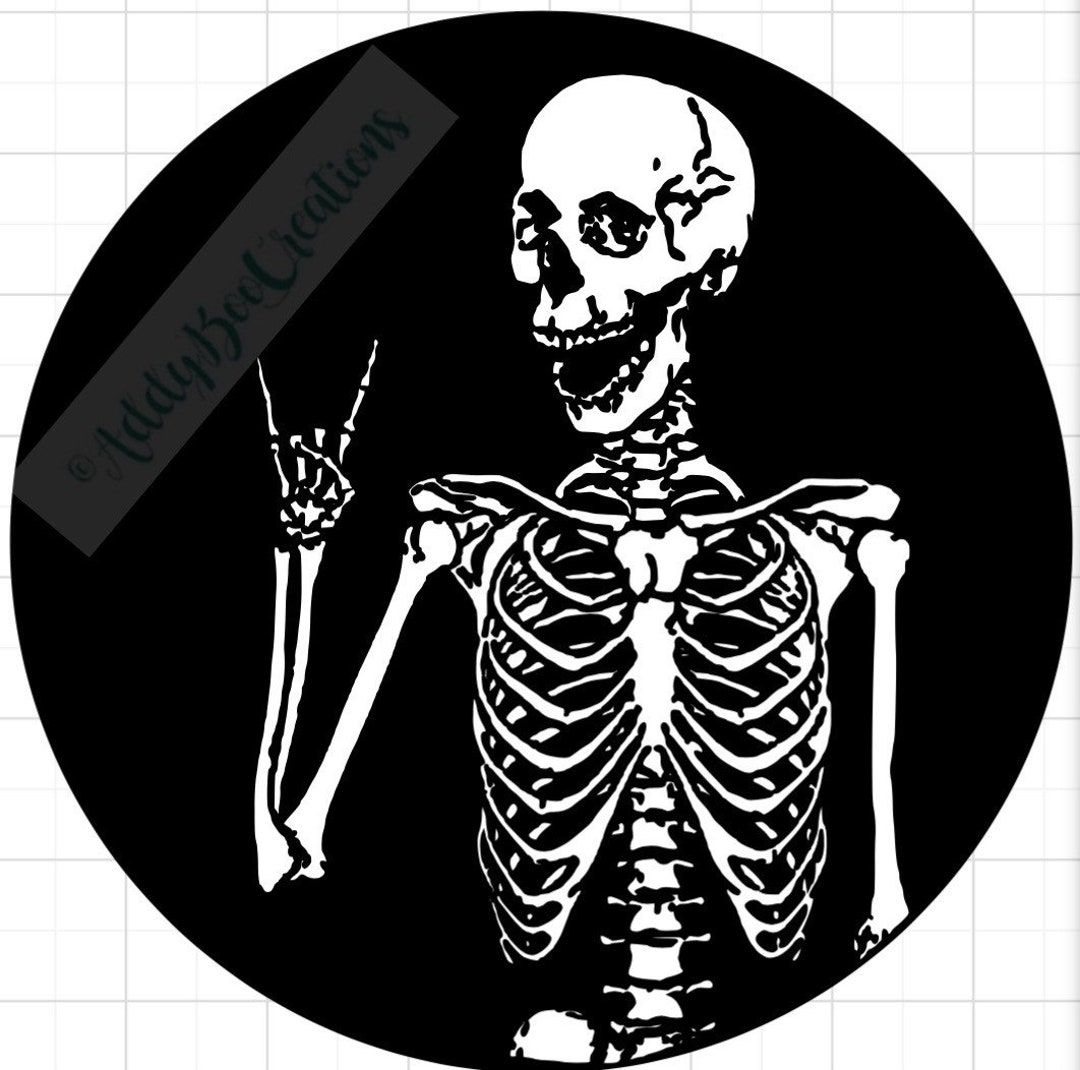 Skeleton Spare Tire Cover - Etsy