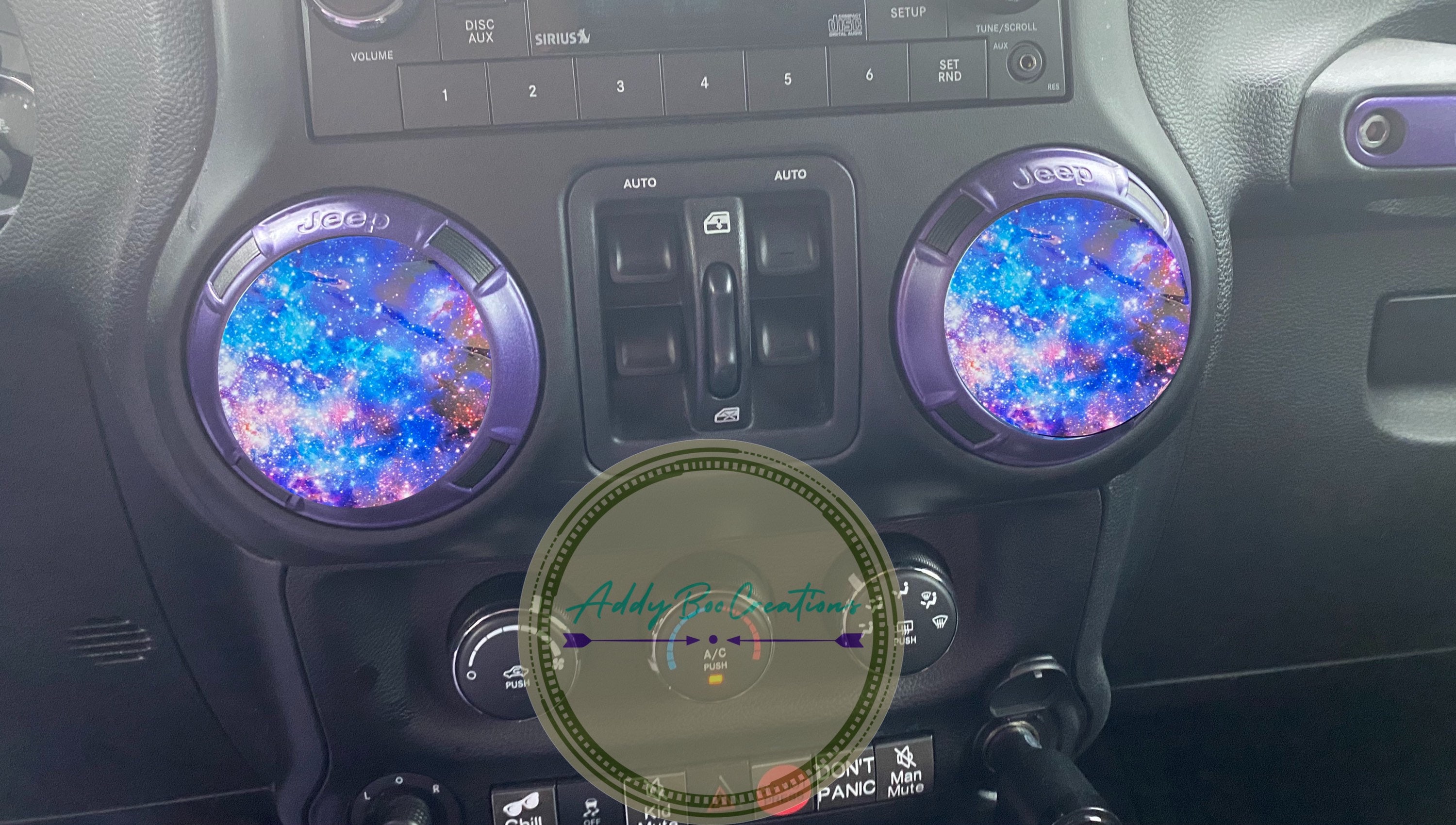 Galaxy Air Vent Decals/ac Vent Decals - Etsy