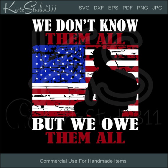 SVG We Don't Know Them All Instant Download Cut File | Etsy