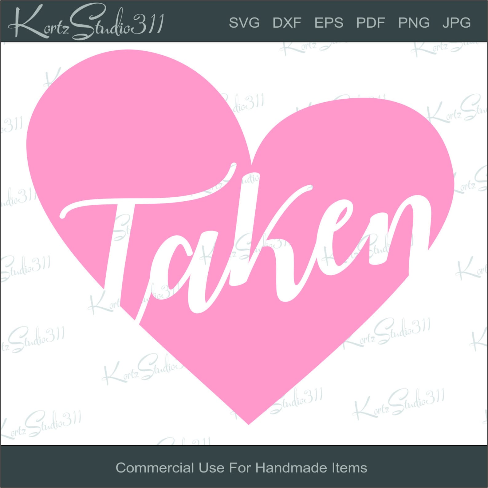 SVG Taken - Instant Download - Eps - Dxf - Cut File - for Cricut - for ...