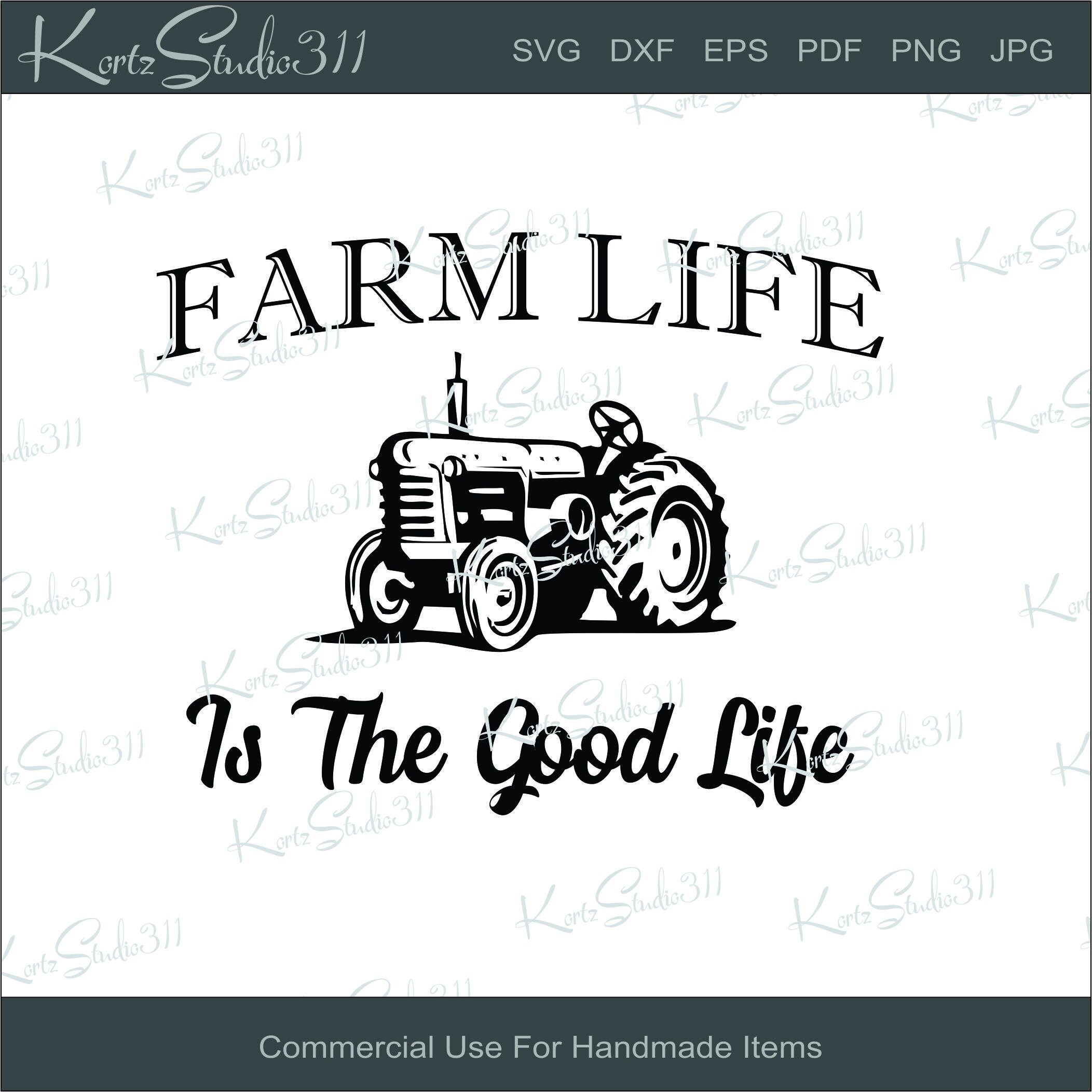 SVG Farm Life Instant Download Personal and Commercial Use | Etsy