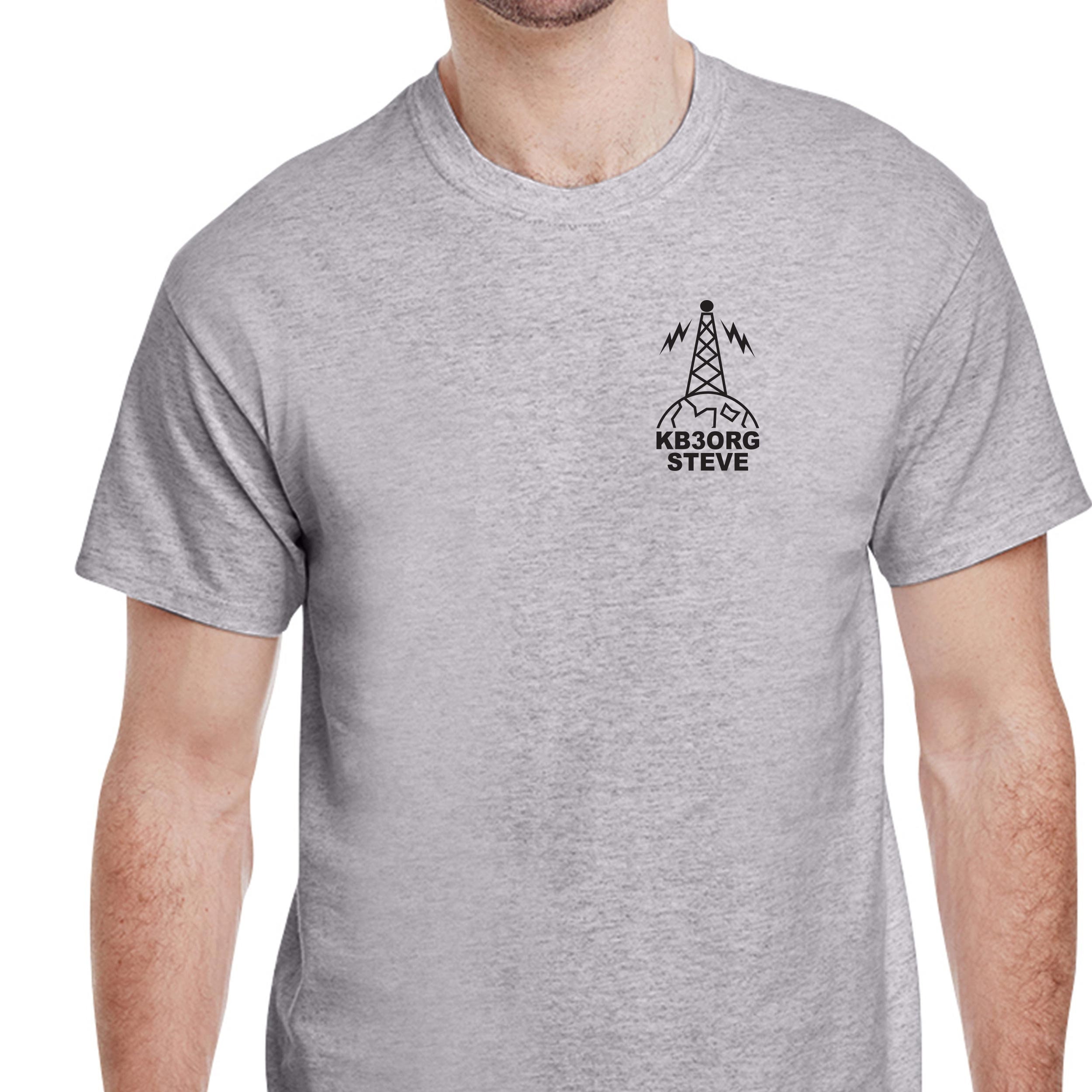 Personalized Amateur Ham Radio Short Sleeve T Shirt Tshirt - Etsy