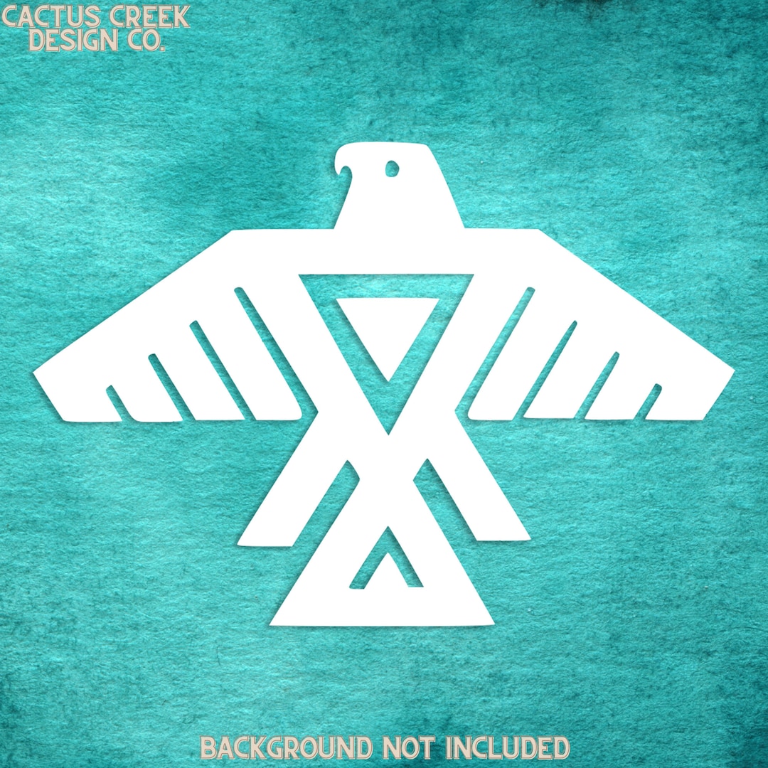 Thunderbird Decal | Western | Vinyl Decal - Etsy