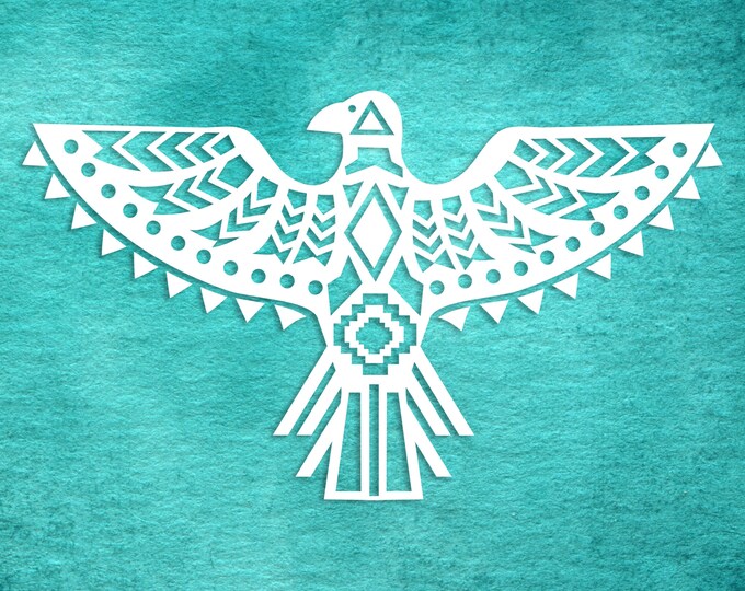Thunderbird Decal | Western | Aztec | Vinyl Decal - Etsy