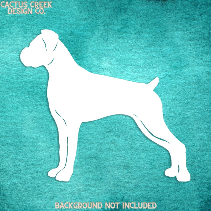 Boxer Dog Decal - Etsy