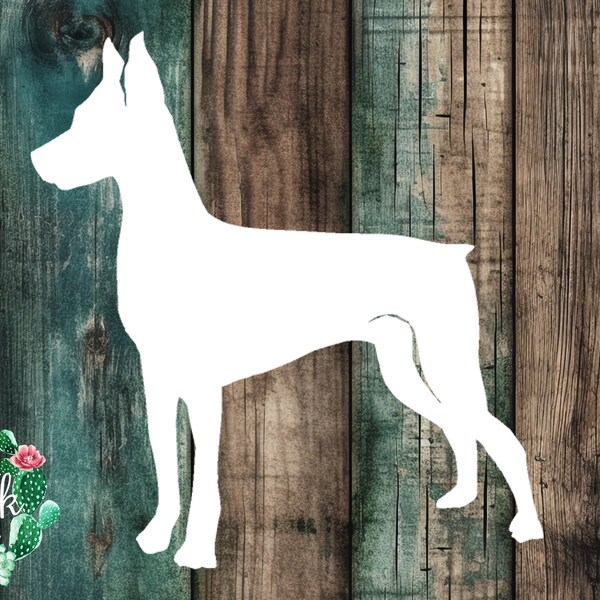 Miniature Pinscher Decal - Etsy
