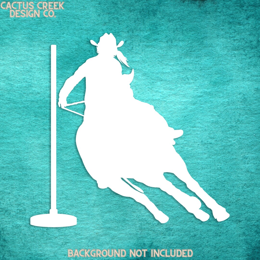 Pole Bender Decal | Pole Bending | Rodeo | Vinyl Decal - Etsy