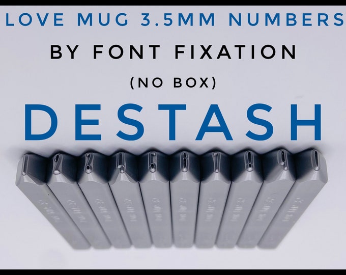 Font Fixation 3.5mm Love Mug Numbers Font Fixation Destash Font ...