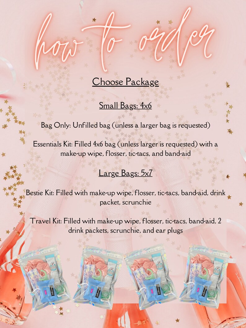 Girls Trip Party Favor Hangover Kit Beach Trip Recovery - Etsy