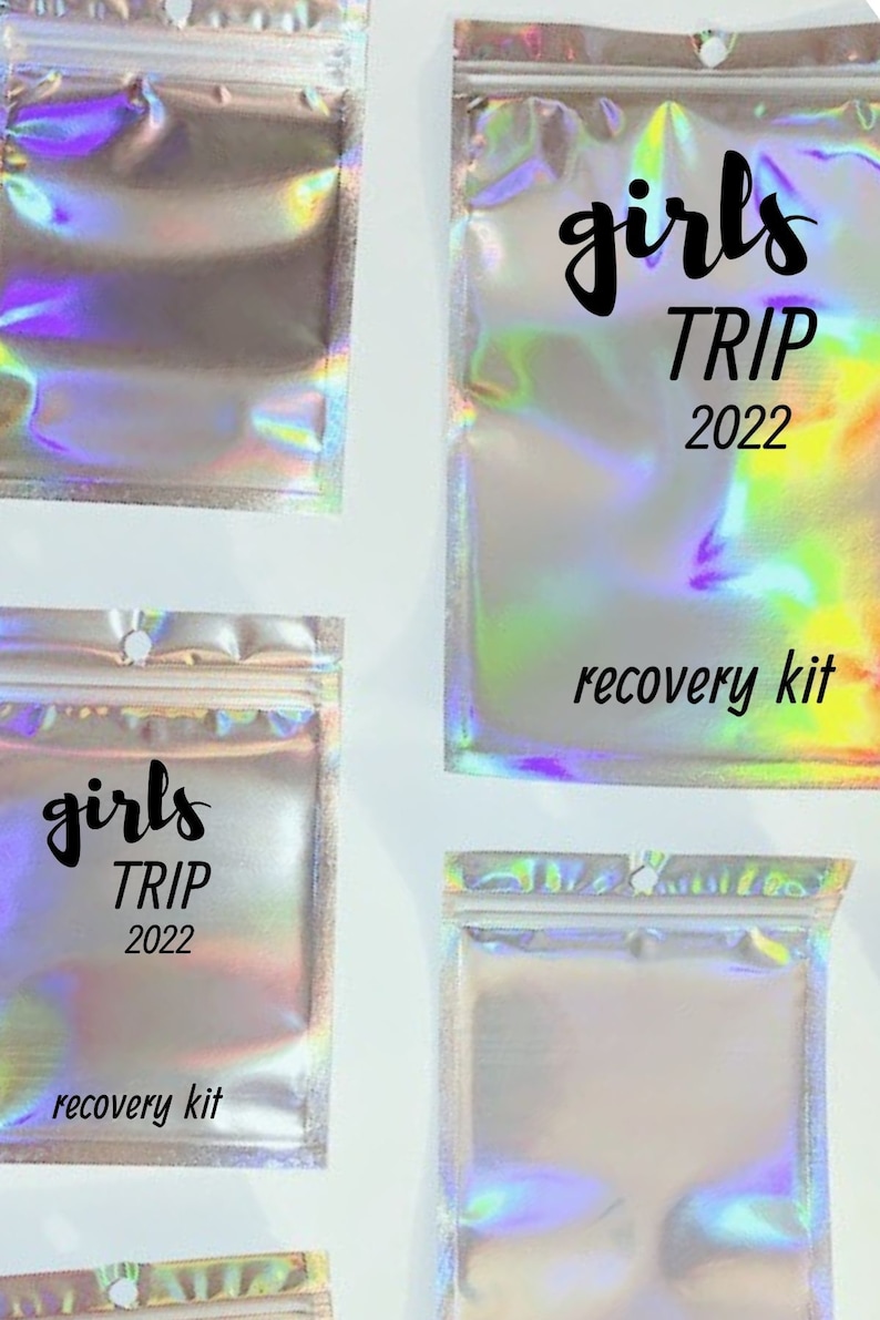Girls Trip Party Favor Hangover Kit Beach Trip Recovery - Etsy