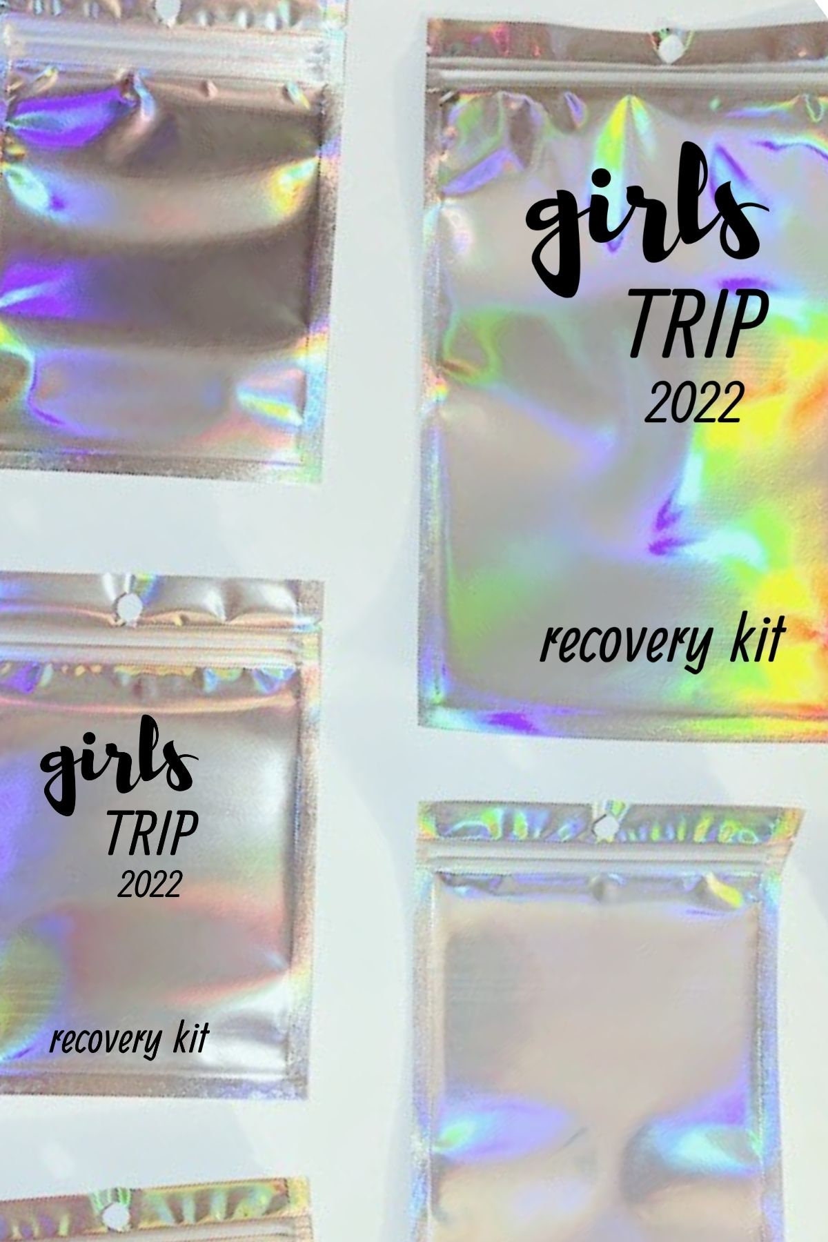 Girls Trip Party Favor Hangover Kit Beach Trip Recovery - Etsy