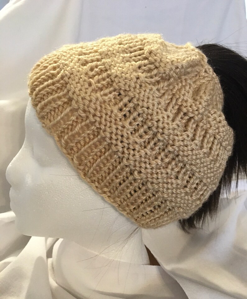 Messy Bun Hats - Etsy
