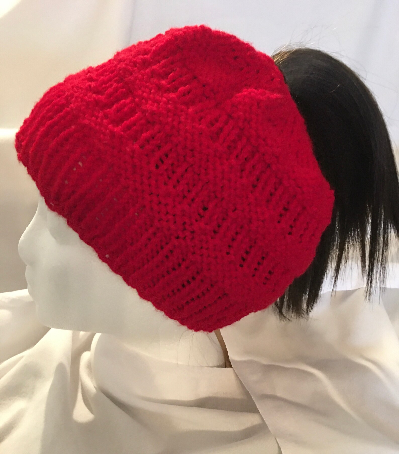 Messy Bun Hats - Etsy